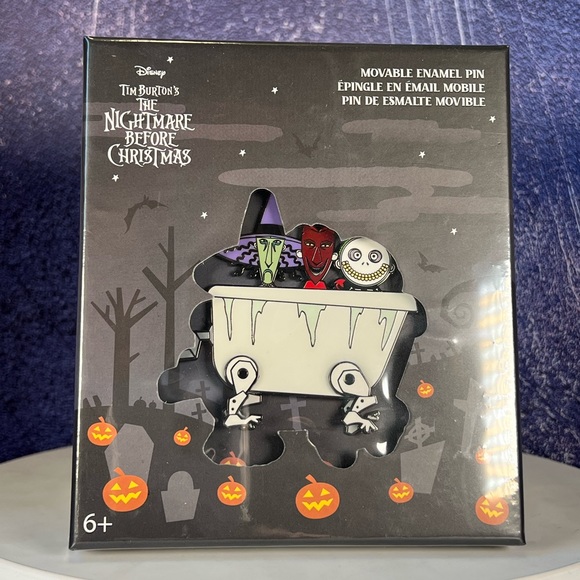 Loungefly | Jewelry | Loungefly Disney Nbc Lock Shock And Barrel Tub 3 ...